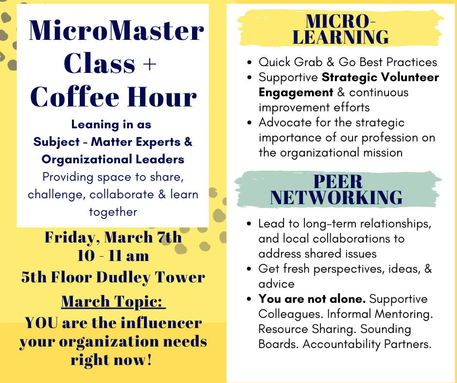 Micro-Master March Class ⋆ Good News Project
